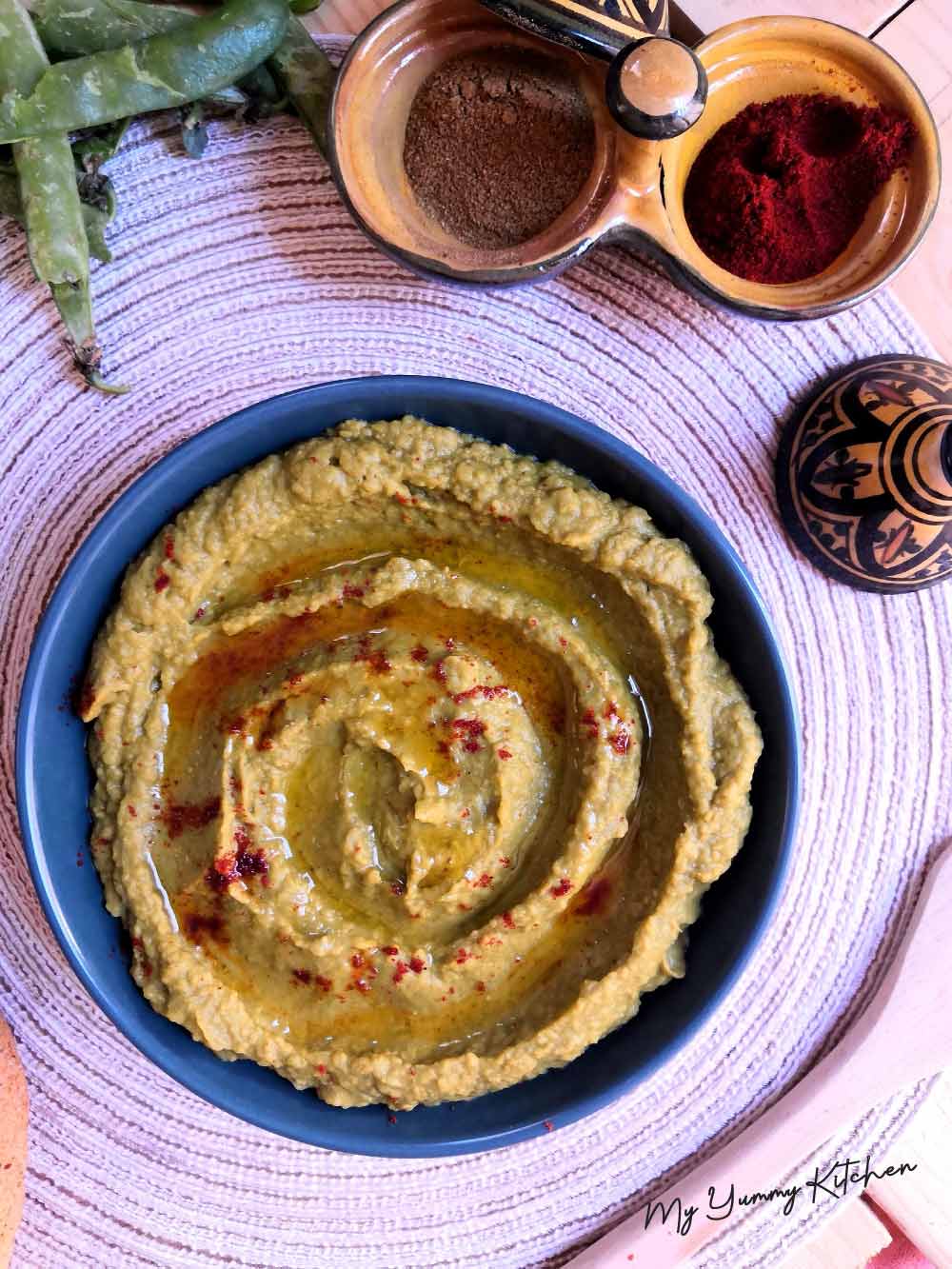 Purée de Petits Pois ( La BESSARA marocaine ) - My Yummy Kitchen