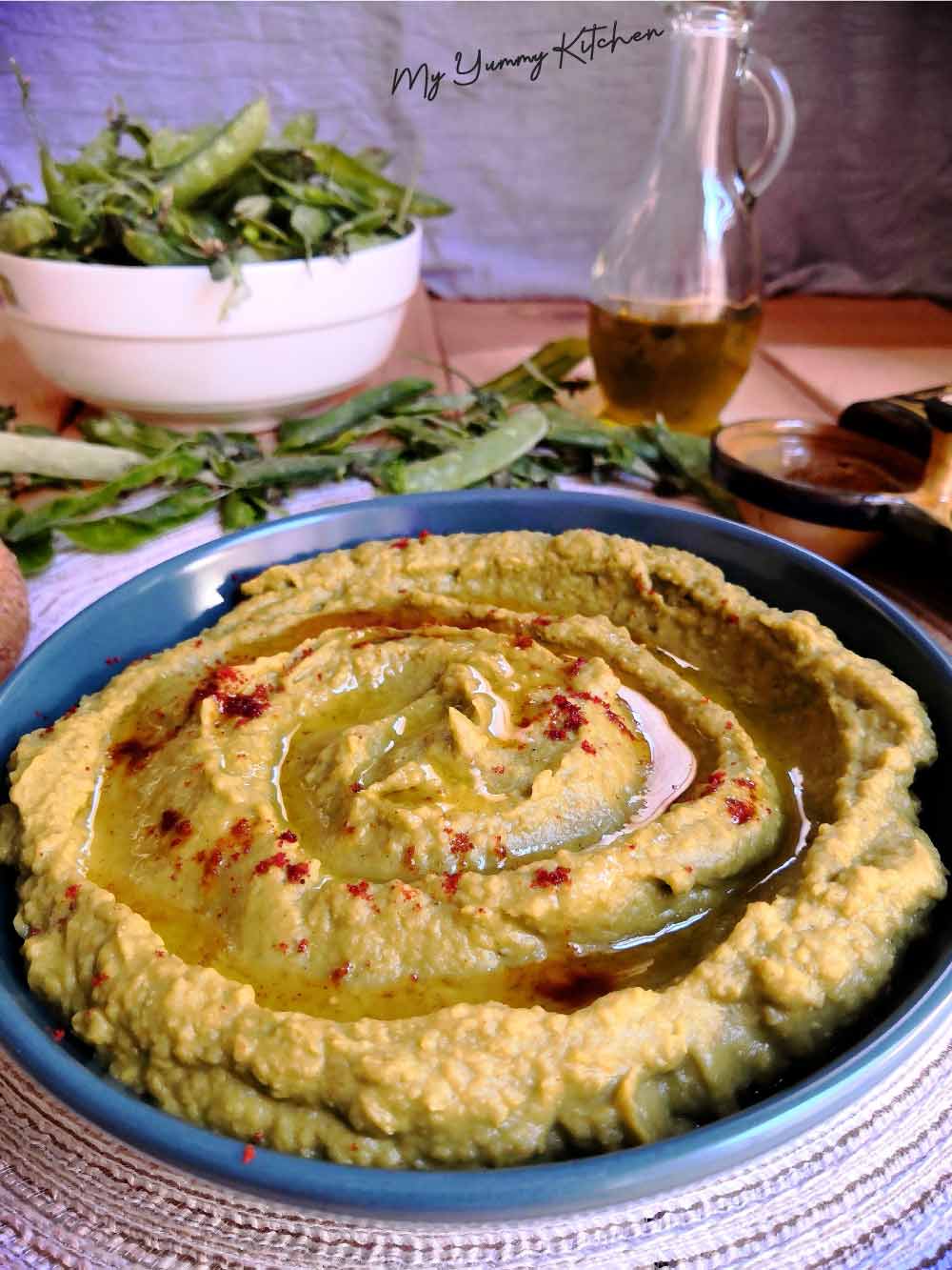 Purée de Petits Pois ( La BESSARA marocaine ) - My Yummy Kitchen