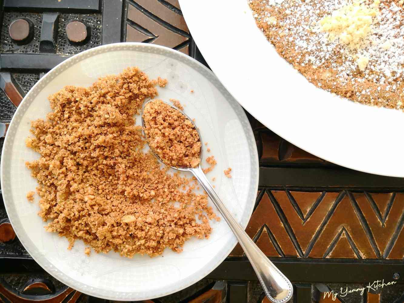 Recette de SELLOU Marocain (SFOUF) - My Yummy Kitchen