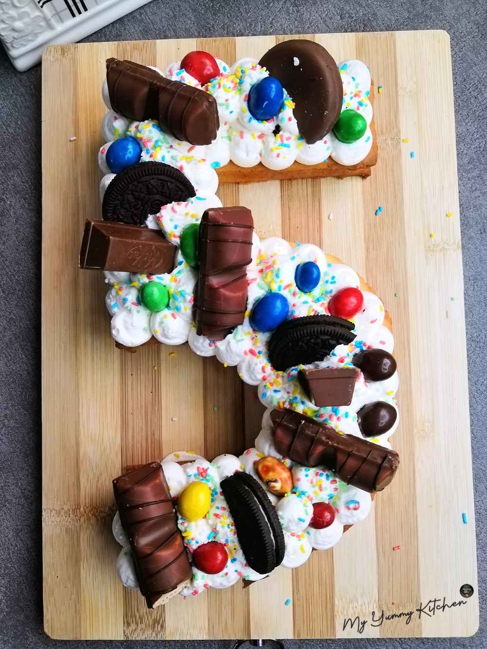 Number Cake Facile - My Yummy Kitchen