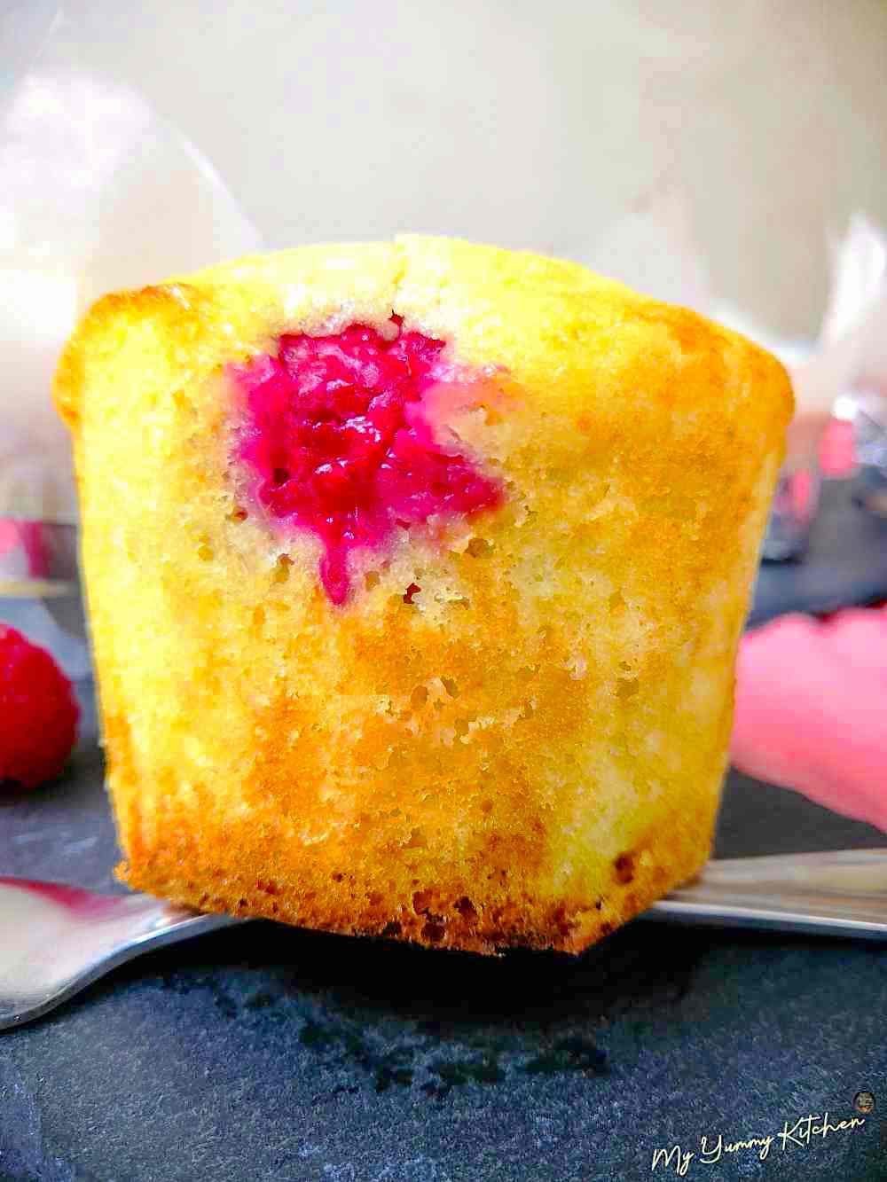 Muffins au Chocolat-Framboise super moelleux ! - My Yummy Kitchen