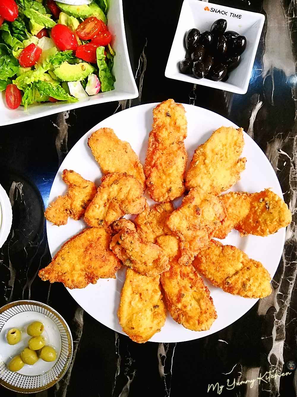 Poulet Frit, meilleur que KFC - My Yummy Kitchen